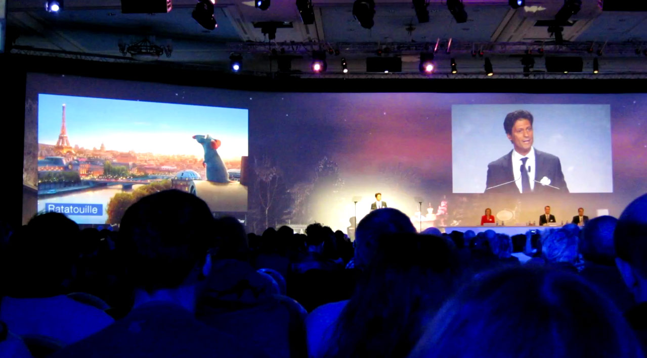 Video: Disneyland Paris president Philippe Gas officially announces ...