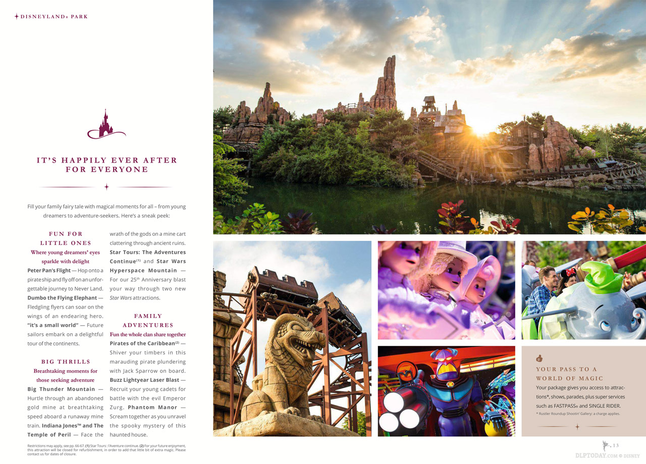 First look: Disneyland Paris 25th Anniversary brochure reveals more ...