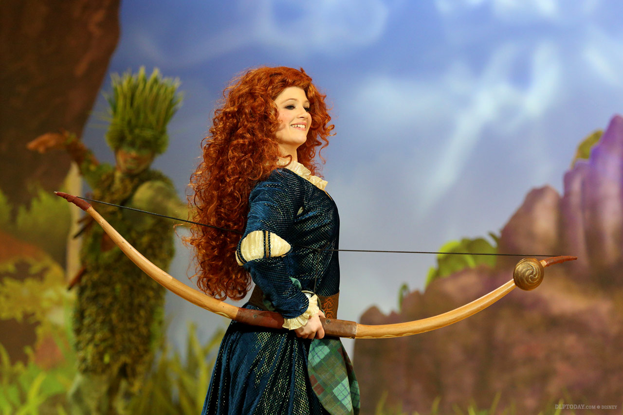 The Forest of Enchantment stage show Disneyland Paris Princess Merida Brave