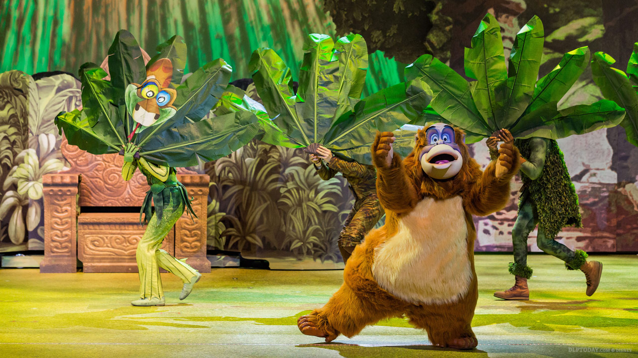 The Forest of Enchantment stage show Disneyland Paris The Jungle Book ...