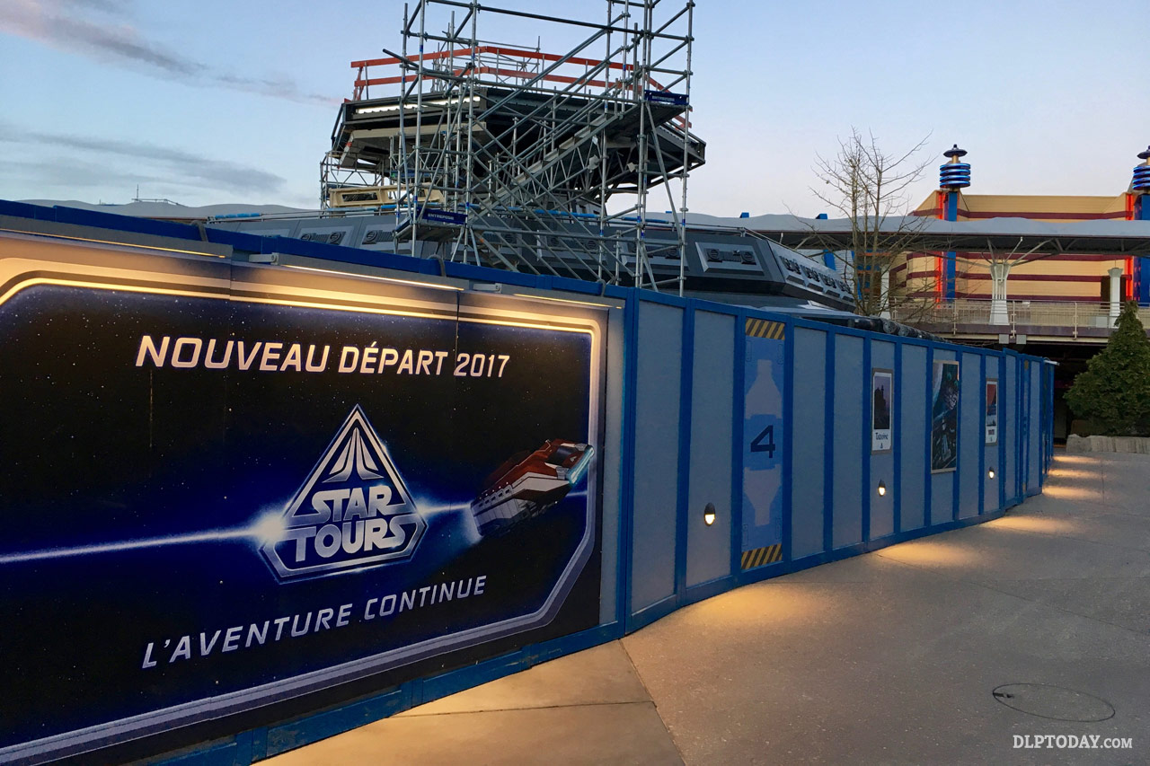 Star Tours: The Adventures Continue construction continues ahead of ...