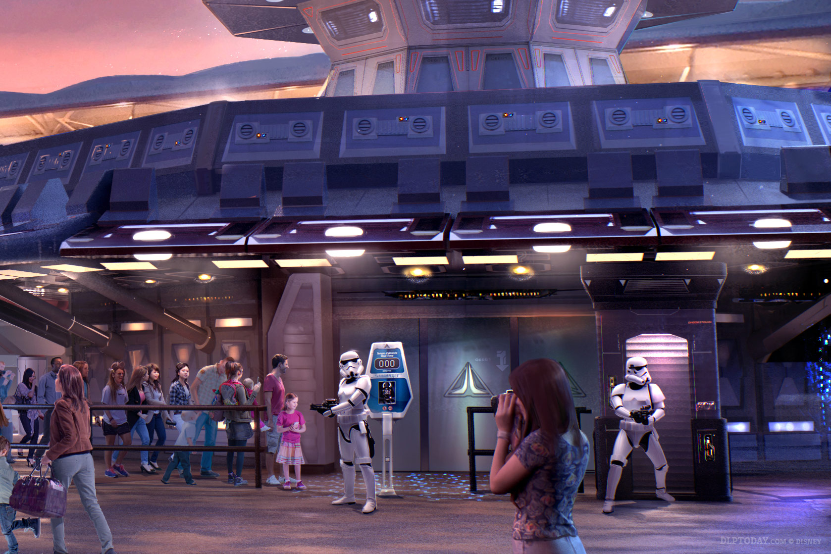 Star Tours’ upgraded Disneyland Paris starport brought to life ...