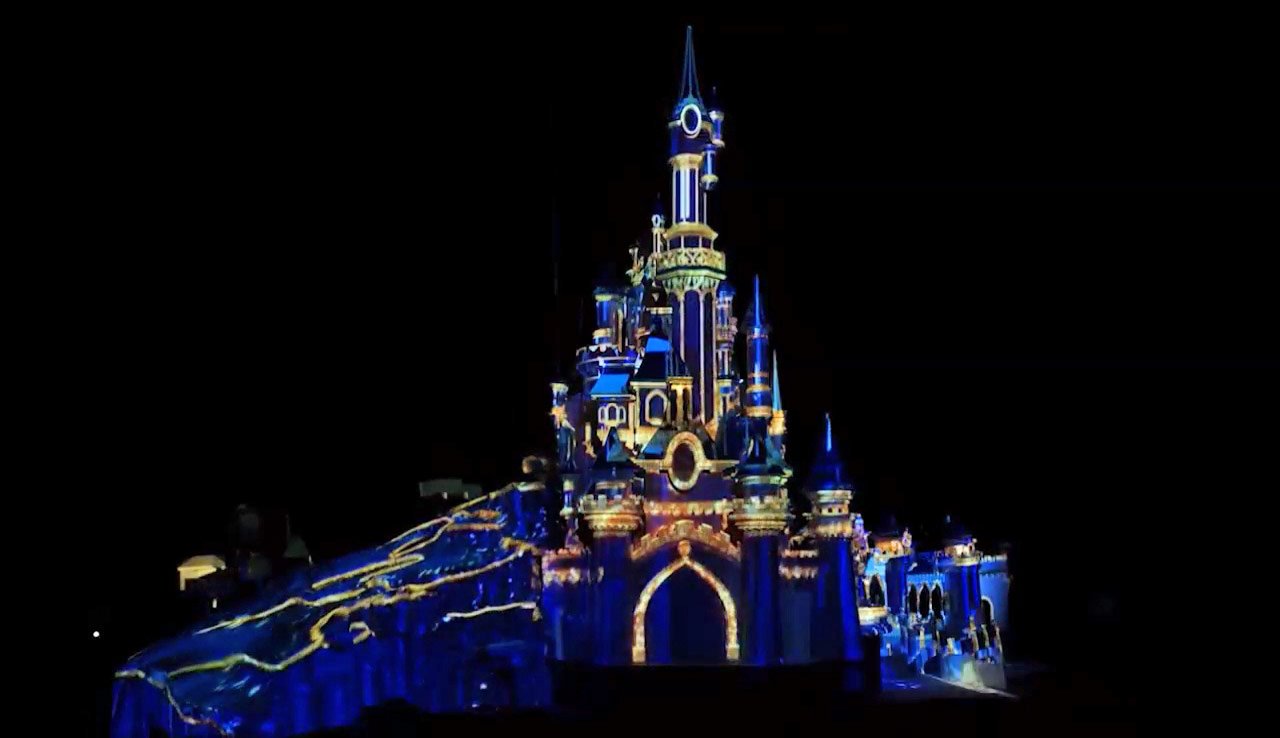 Disney Illuminations opening scene premieres online in miniature castle ...
