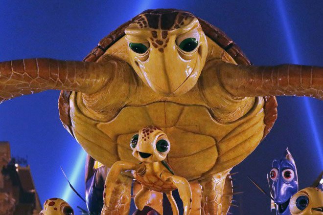 First look at completed Finding Nemo float for new Disney Stars on Parade