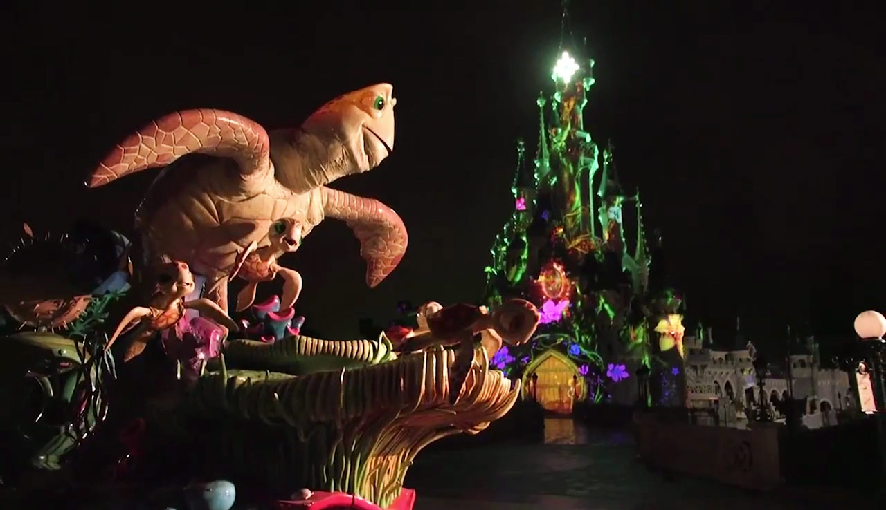 First look at completed Finding Nemo float for new Disney Stars on Parade