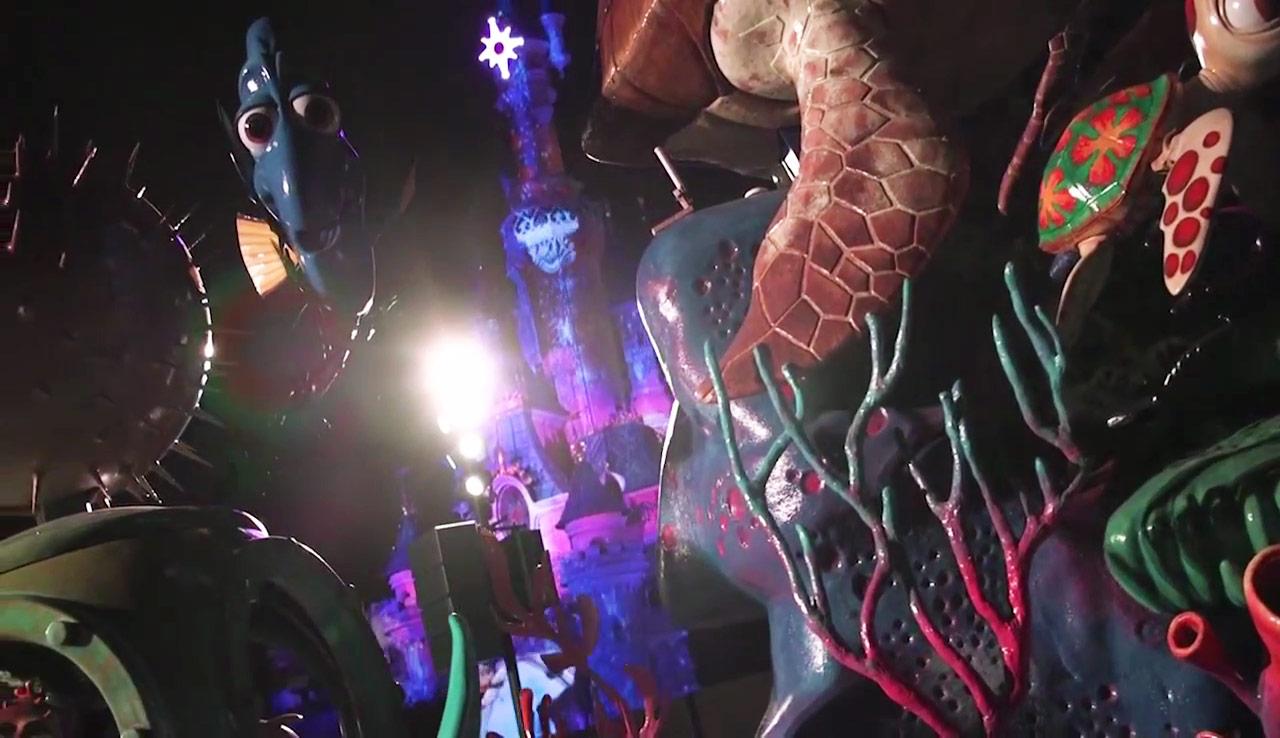 First look at completed Finding Nemo float for new Disney Stars on Parade